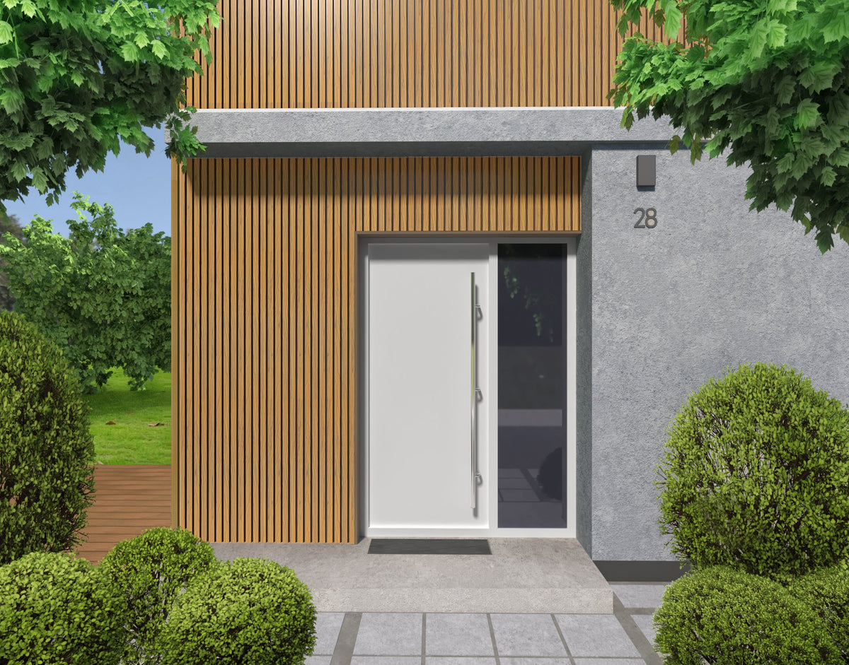 Exterior Wall Cladding Panel Birch 290CM | Garden | 3D Wood Grain