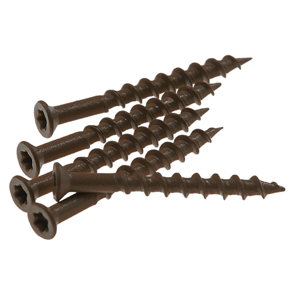 Oak Cladding Screws UK | 100 pcs Colour Matched