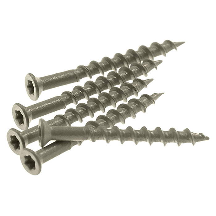 Exterior Wall Cladding Stone Grey Screws - 100 pcs.
